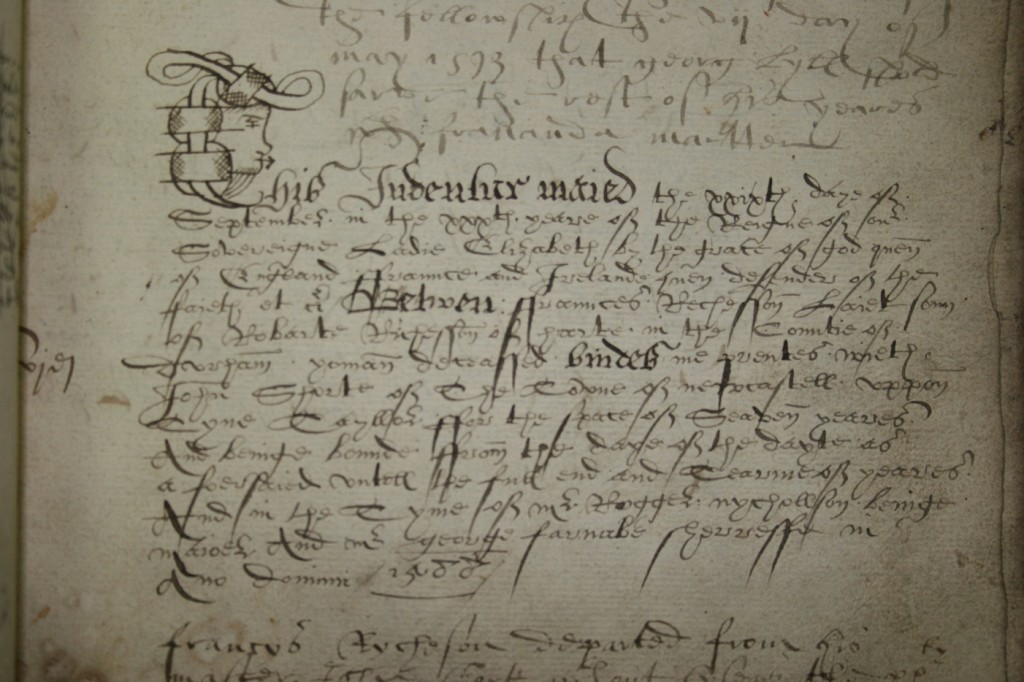 Tudor apprenticeship register deposited with Tyne & Wear Archives ...