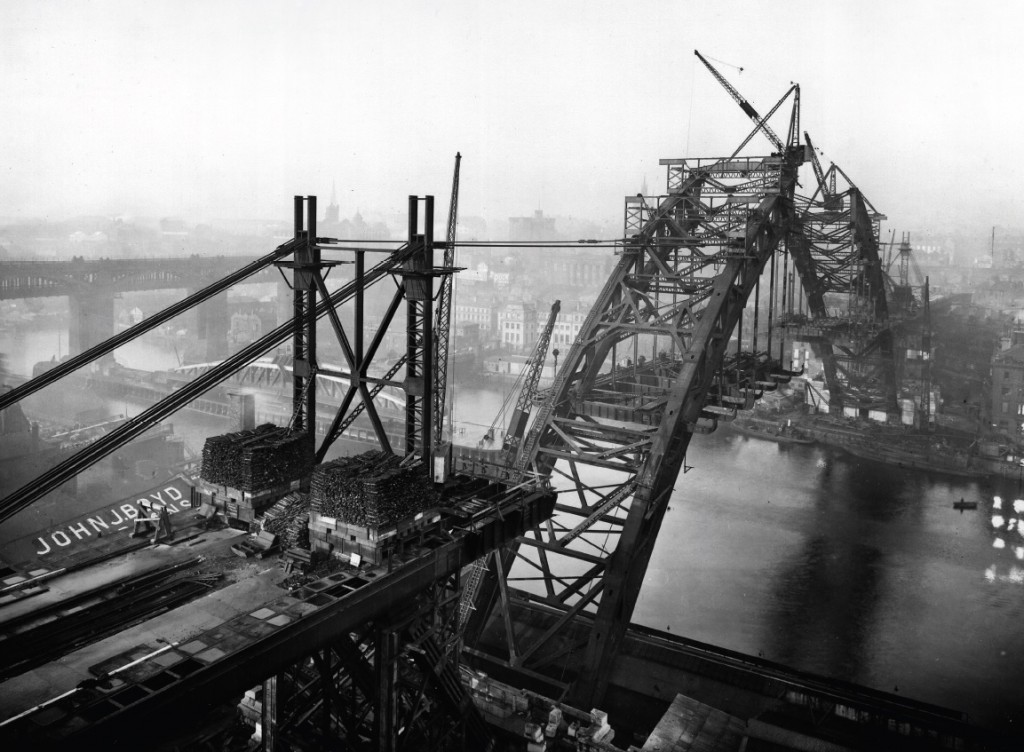 The construction of the Tyne Bridge in pictures | Tyne & Wear Archives ...