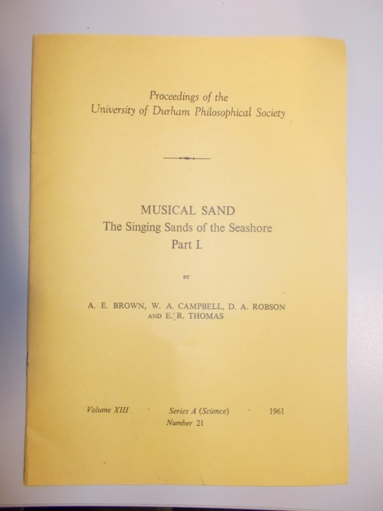 MUSICAL SAND | Tyne & Wear Archives & Museums Blog